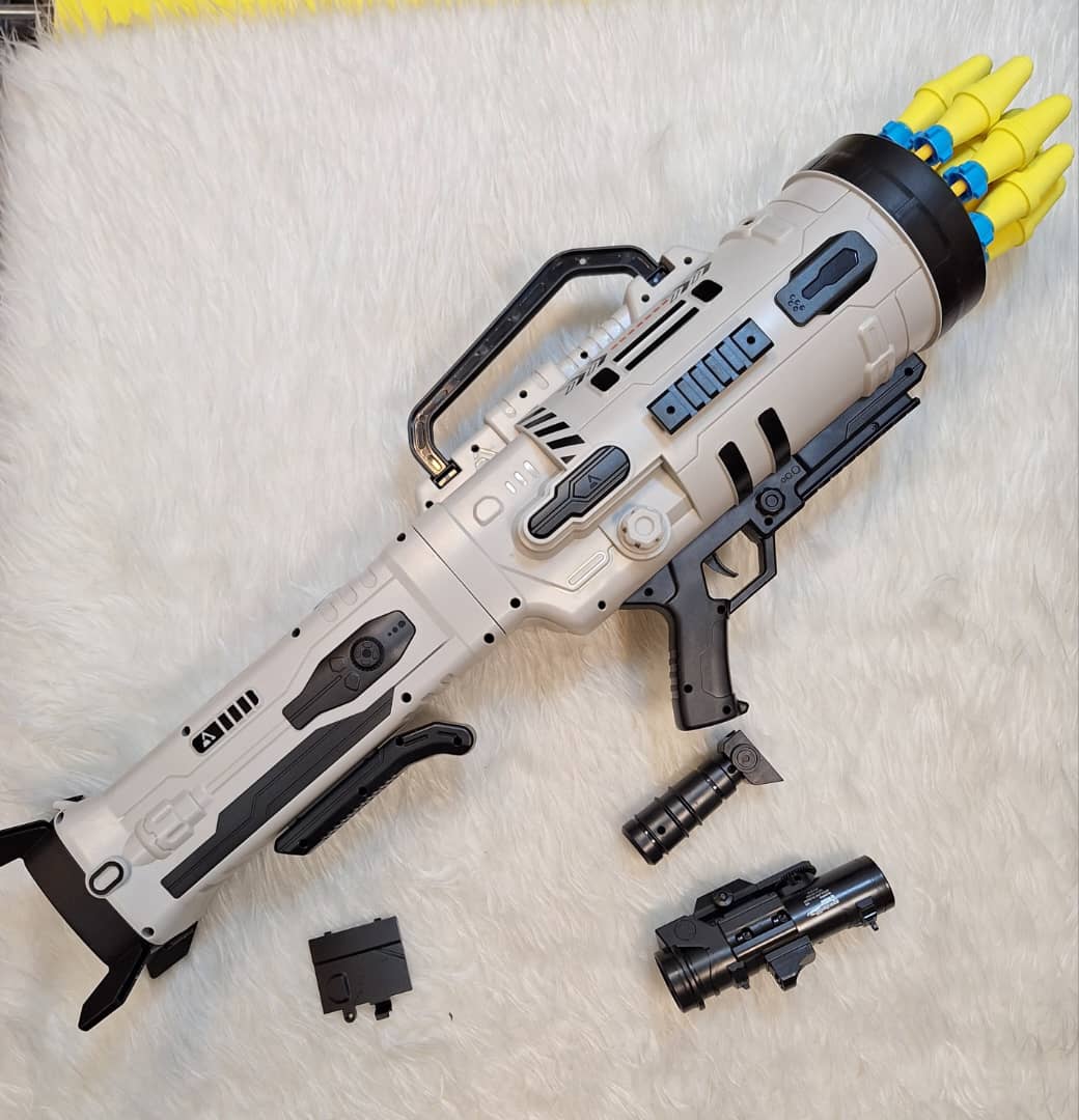 تفنگ راکت انداز شارژی - فروشگاه اسباب بازی bahman-rc